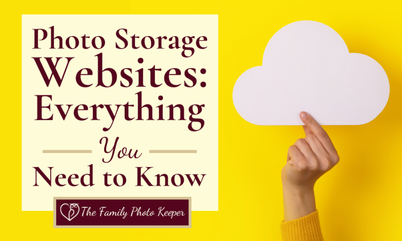 Photo Storage Sites: What You Need to Know
