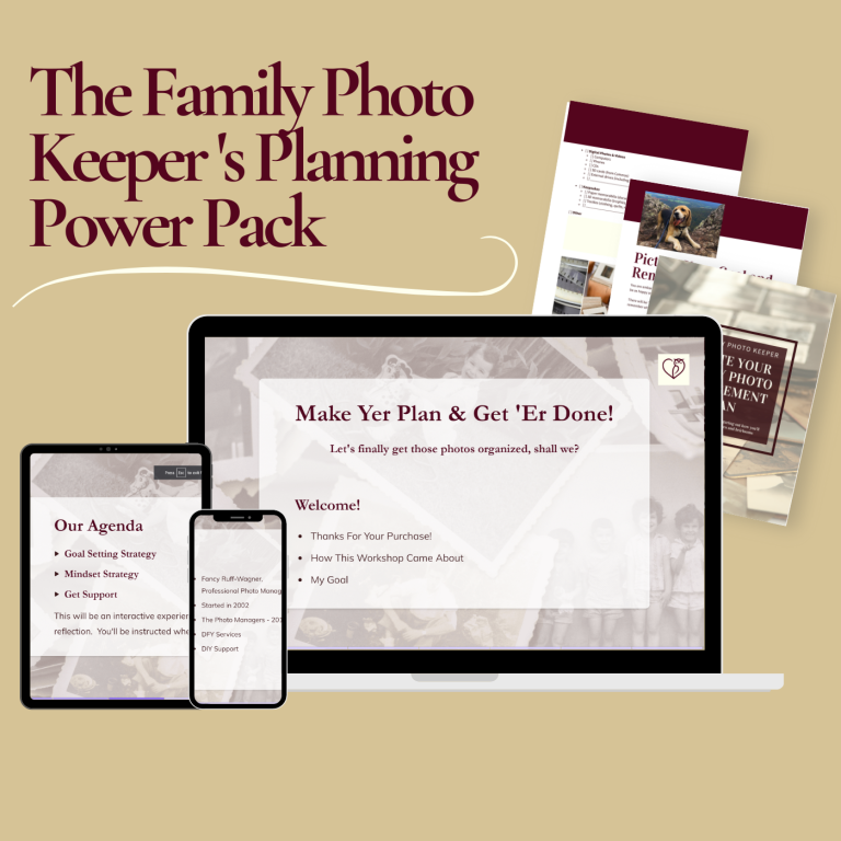 The Photo Organizing Tool Kit - The Family Photo Keeper